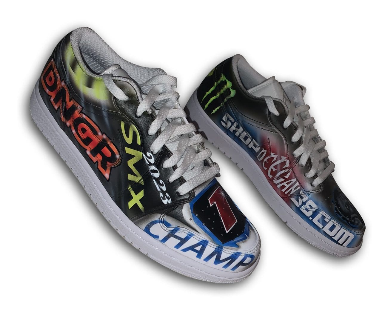 Custom Painted Jordans - Haiden Deegan