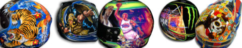 DBcustoms - Custom Helmet Painting -Custom Painted Helmets